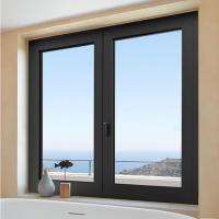 China Soundproof Aluminum Inswing Casement Window Heat Insulation With Retractable Mosquito Net for sale