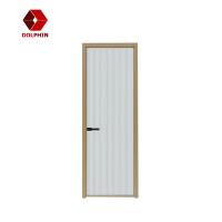 China Powder Coated Aluminum Casement Door Glass Slim Narrow Frame for sale