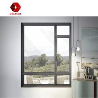 China Swing / Push Out Aluminium Casement Window For Home Bedroom Kitchen for sale