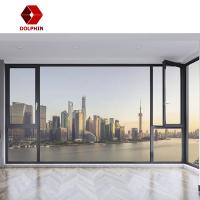 China Home Aluminum Casement Window White Aluminium Frame Glass Window for sale