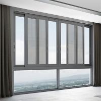 China House Aluminium Frame Sliding Window Electrophoresis Sliding Balcony Window for sale