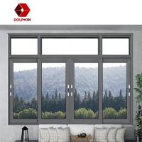 China Architectural Aluminium Frame Sliding Window Residential Aluminum Door And Window Frames for sale