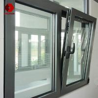China House Thermal Break Tilt And Turn Balcony Aluminum Casement Window Double Glass for sale