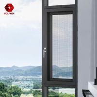 China Commercial Aluminium Casement Windows , Double Glazed Tilt And Turn Windows for sale