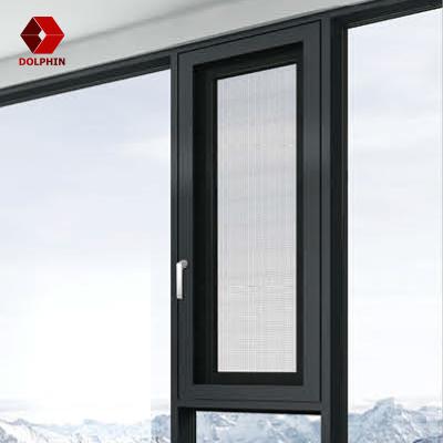 China High Performance Newest Design Houston Aluminum Windows Tilt Turn Casement for sale