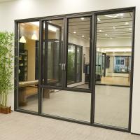 China Panoramic Thermally Broken Glazed Casement Aluminum Tilt And Turn Windows With Screen for sale