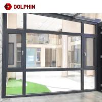 China Waterproof Double Glazed Aluminium Casement Windows Tilt And Turn for sale