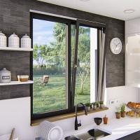 China Waterproof Double Glazed Aluminium Casement Windows Tilt And Turn for sale