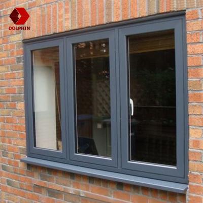China Villas Prefab Houses Aluminum Window And Door Modern Tilt And Turn for sale