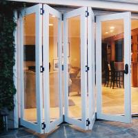 China Sound And Heat Insulation Aluminum Folding Door 6063-T5 15 19mm for sale