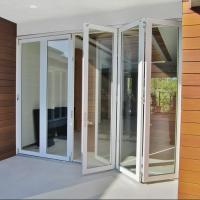 China DOLPHIN Aluminum Folding Window Rising Up Foldable Windows For Patio for sale