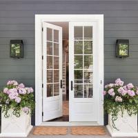 China North American Thermal Break Aluminum High Strength Casement Glass Door And Window For Residential for sale