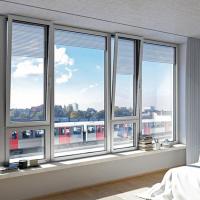 China DOLPHIN Aluminum Factory Window And Door Villas Prefab Houses Modern Tilt And Turn Window for sale