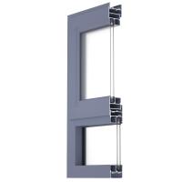 China Waterproof Casement Window Profile 6063 T6 aluminium extrusion channel profiles for sale