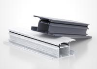 China Weatherproof Anodized Aluminum Door Frame Profile For Huge Glass for sale