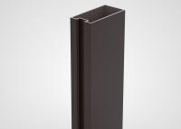 China Curved Aluminum Extrusion 6063 Curtain Wall Profiles Powder Coated for sale