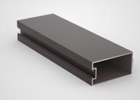 China Curved Aluminum Extrusion 6063 Curtain Wall Profiles Powder Coated for sale