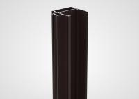 China Lightweight 6063 Aluminum Curtain Wall Profiles for sale