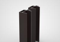 China Lightweight 6063 Aluminum Curtain Wall Profiles for sale