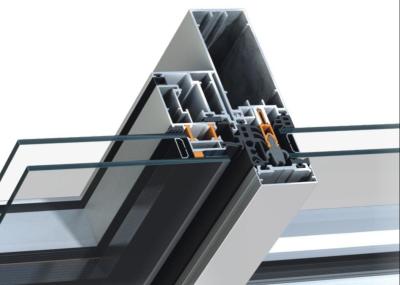 China High Rise 6061 Curtain Wall Aluminium Profiles for Office Building for sale