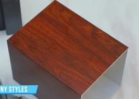 China Wardrobe Conservatory Aluminium Profiles Wood Finished ISO 9001 Approved for sale