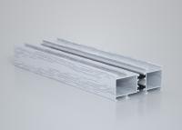 China T5 Aluminium Door Profiles White Powder Coating 0.8mm Thickness for sale