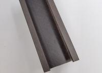 China 60mm Aluminium Casement Door 6063 Series Beige Powder Coating for sale