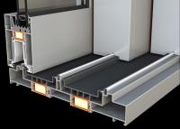 China Anodized Aluminum Window Frame Extrusions White Furniture Decoration for sale