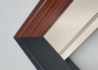 China Kitchen Aluminium Sliding Window Profile With Glass Wooden Pattern for sale