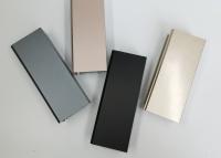 China 6m Sliding Window Aluminium Profile 6000 Series Temper Flat Color for sale