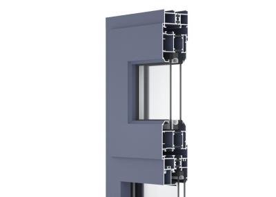China 6060 Aluminium Window Frame Extrusions Thermal Casement System for sale