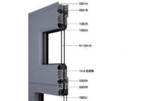 China 6060 Aluminium Window Frame Extrusions Thermal Casement System for sale