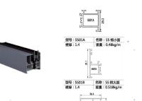 China 6060 Aluminium Window Frame Extrusions Thermal Casement System for sale