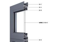 China T5 T6 Anodized Casement Window Profile Powder Coated Aluminum Extrusions for sale