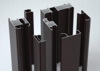 China 6063 T5 Aluminium Window Profiles Powder Coated Surface for sale