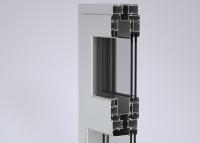 China OEM 6063 T5 Aluminium Window Profiles Integration Soundproof for sale