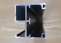 China Residential Narrow Sliding Black Aluminum Extrusion Profiles For Door Down Frame for sale