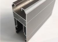 China Anodized Aluminum Sliding Door Profile 6000 Series Corrosion Resistance for sale