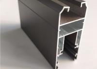 China Anodized Aluminum Sliding Door Profile 6000 Series Corrosion Resistance for sale