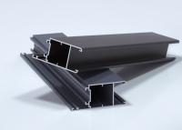 China 2.0mm 3.0mm Aluminium Extruded Profile Aluminum Glass Door Frame for sale