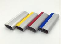 China Anodizing 6063 T5 Aluminum Extruded Profile For Wardrobe Alkali Resistance for sale