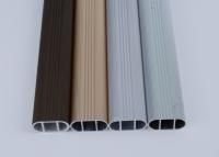 China Anodizing 6063 T5 Aluminum Extruded Profile For Wardrobe Alkali Resistance for sale
