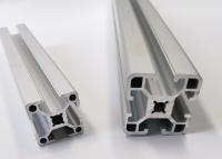 China Grey Sand Blasting Wardrobe Aluminium Profile 6061 Aluminum Extrusion for sale