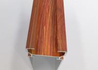 China 1.2mm Aluminium Sliding Window Profile Wooden Grain Marble Texture Adhesion for sale