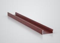 China 0.8mm 1.4mm Aluminium Door Profiles Anodized Interior Door Frame for sale