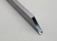 China Anodizing Rectangle Aluminium Sliding Door Profiles For Wine Cabinet for sale