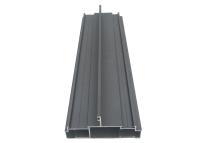 China Powder Coating Gray Aluminium Window Extrusions Wind Resistance for sale
