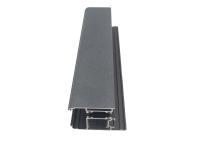 China Odorless 6061 Aluminium Window Profiles Integrated Grey Sound Insulation for sale