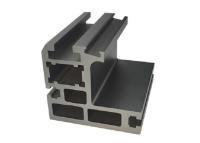 China Black T4 T52 Furniture Aluminium Profile For Kitchen Cabinets for sale