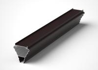 China Frosted Fabric Conservatory Aluminium Profiles Wood Finished Waterproof for sale